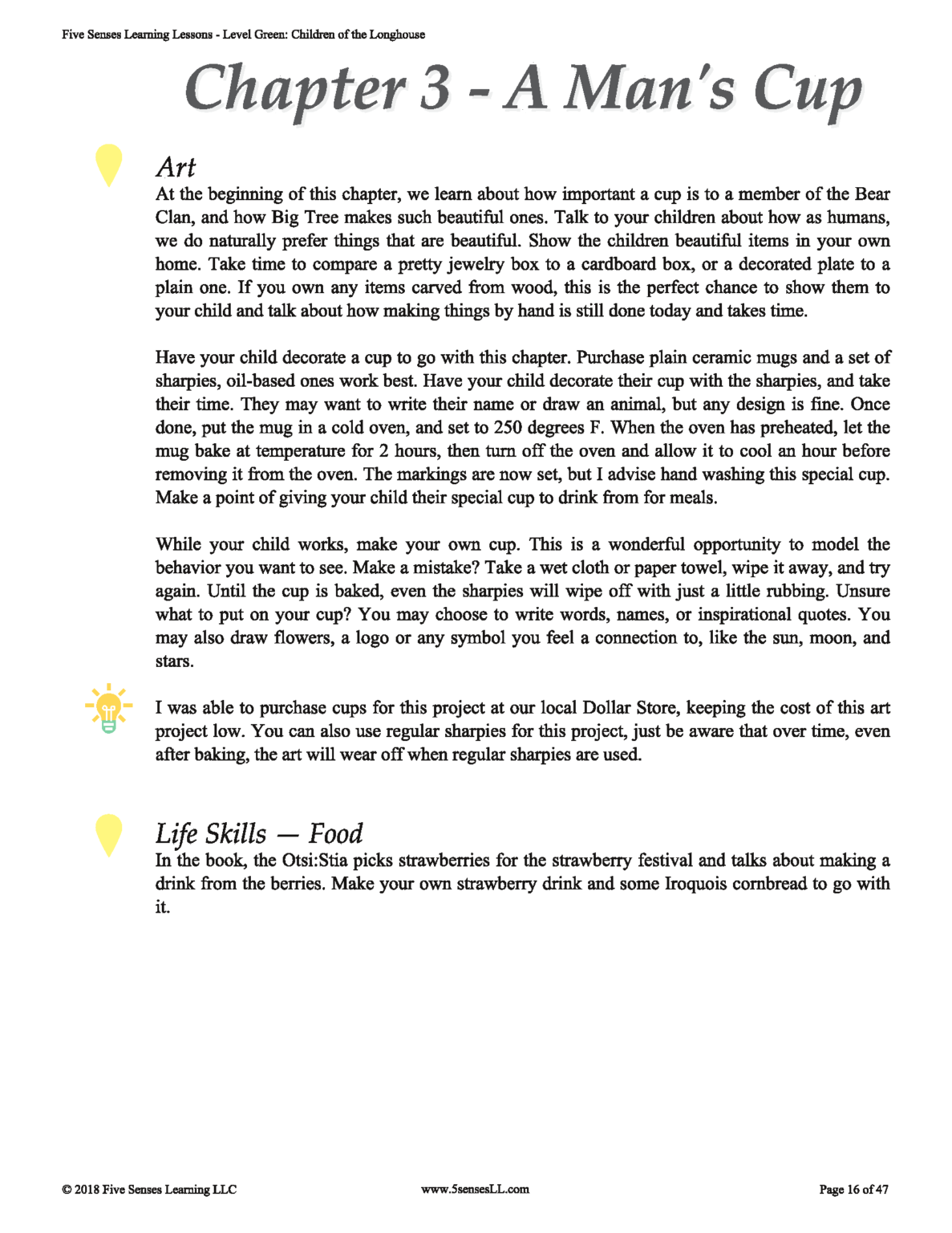 Children of the Longhouse Unit Study – Five Senses Literature Lessons