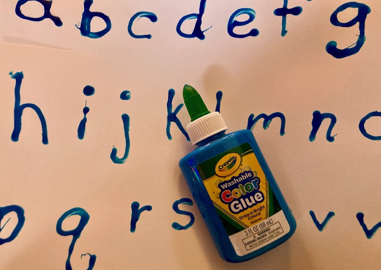 Homemade Multi-sensory Letters